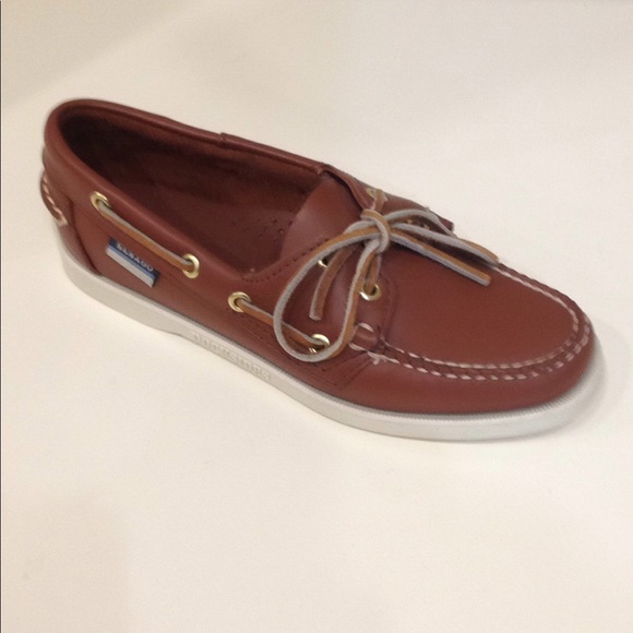 Sebago | Shoes | Sebago Leather Docksider In Brown | Poshmark